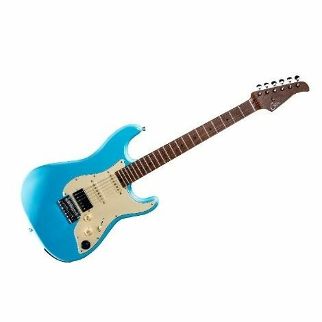 Mooer GTRS S801 Blue Электрогитара со встроенным процессором, HSS, клен, голубой цвет