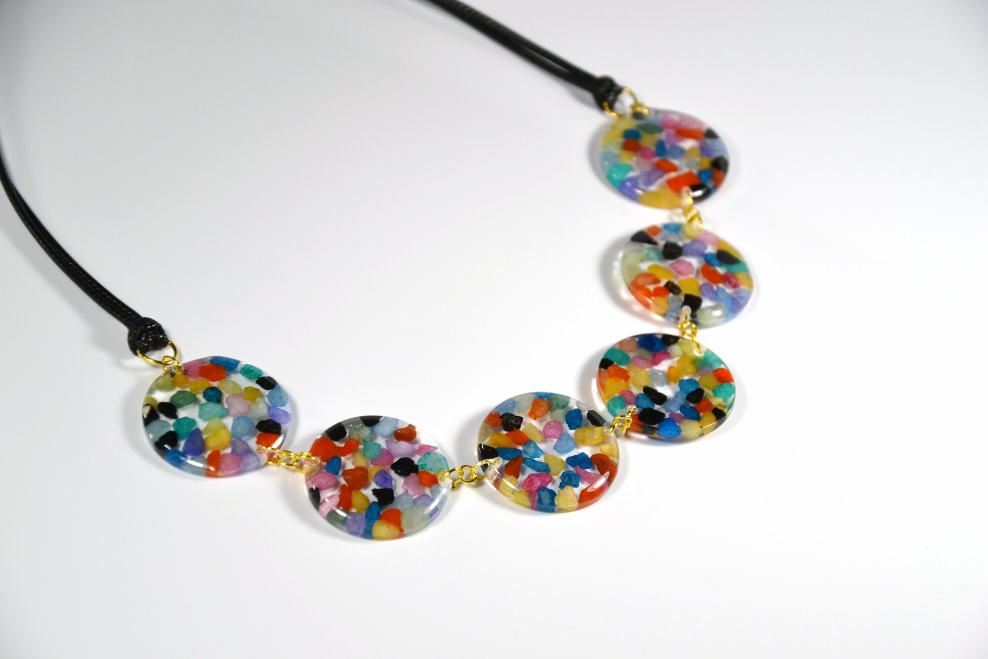 Колье, кварц