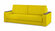 Диван Арго Лайт Galaxy Yellow NOW 230x94x80 см, желтый Экокожа, еврокнижка Фиест...