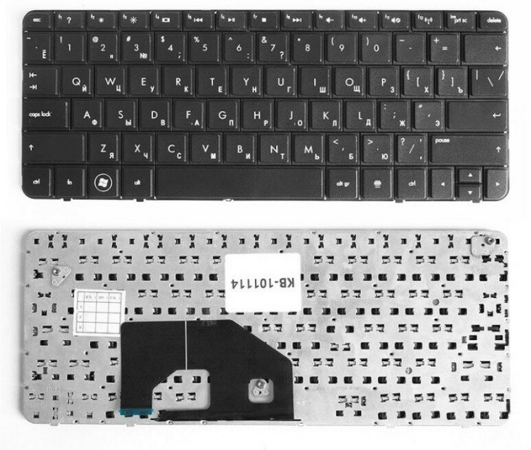 Клавиатура для HP Mini 210-1111tu черная