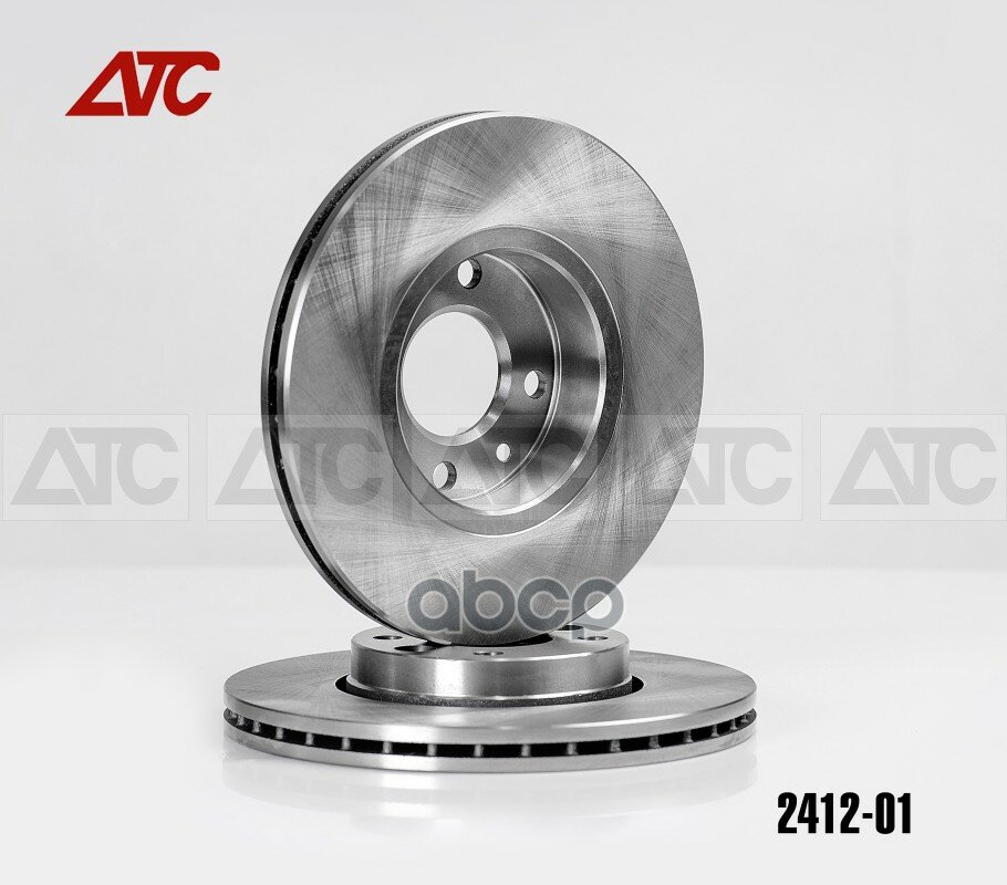 Диск тормозной АТС VESTA, X-RAY, LARGUS, LOGAN, SANDERO (2ШТ) АТС арт. АТС241201