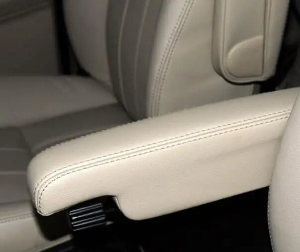 Индивидуальный чехол для подлокотника сиденья, защитный чехол из микрофибры и Beige, Left side 1pcs