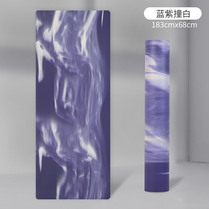 ⭐ Камуфляжный йога-мат, роскошный мат для дома, PU, нескользящий резиновый йога-мат, утолщенный нескользящий фитнес-мат, оптовая продажа от производителя ⭐