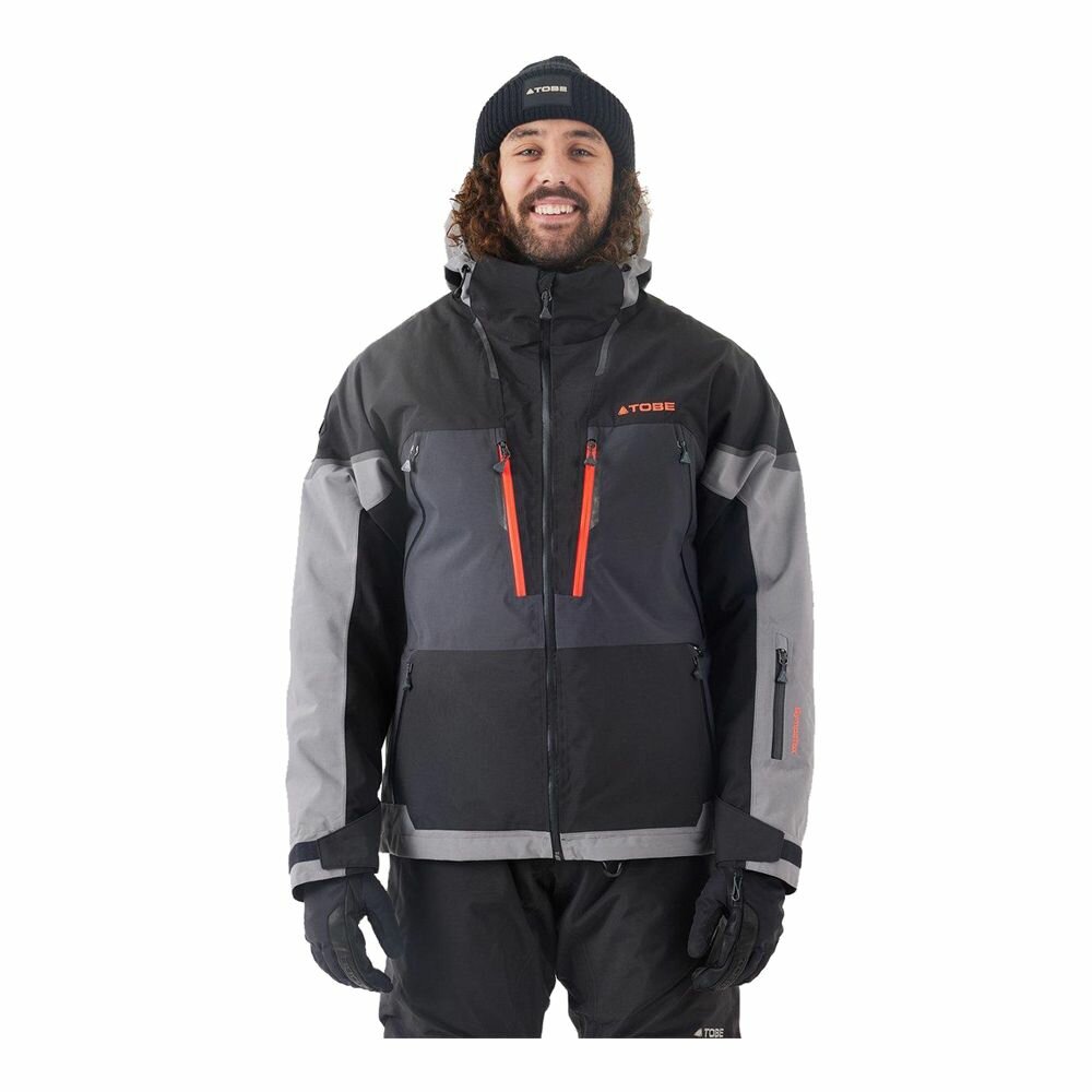 Куртка Tobe Contego 3-в-1 с утеплителем, Steel Gray, 2XL