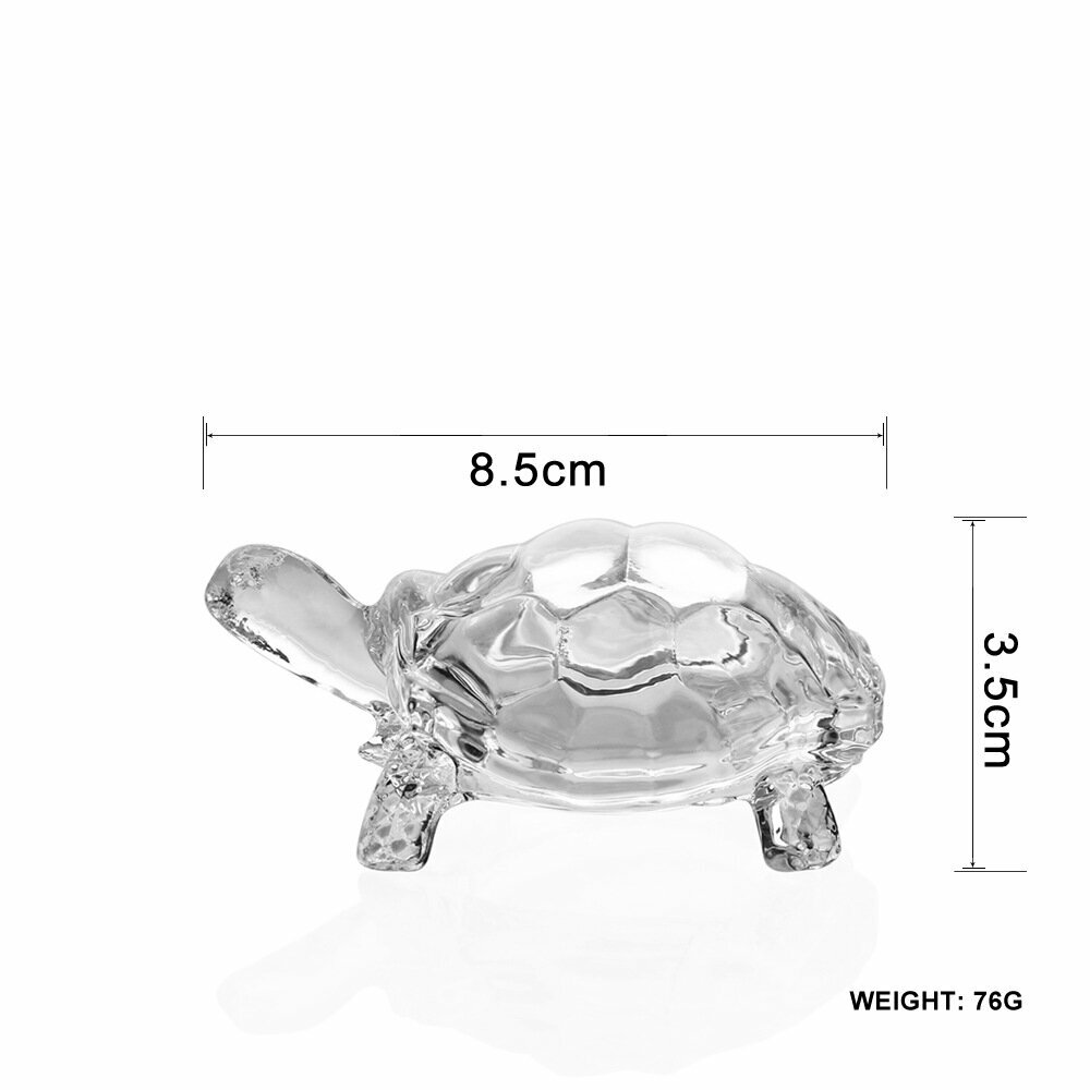 Стеклянный ремесленный орнамент для домашнего декора, аквариумного ландшафтного дизайна, украшение для аквариума, пасторальный прозрачный черепаха