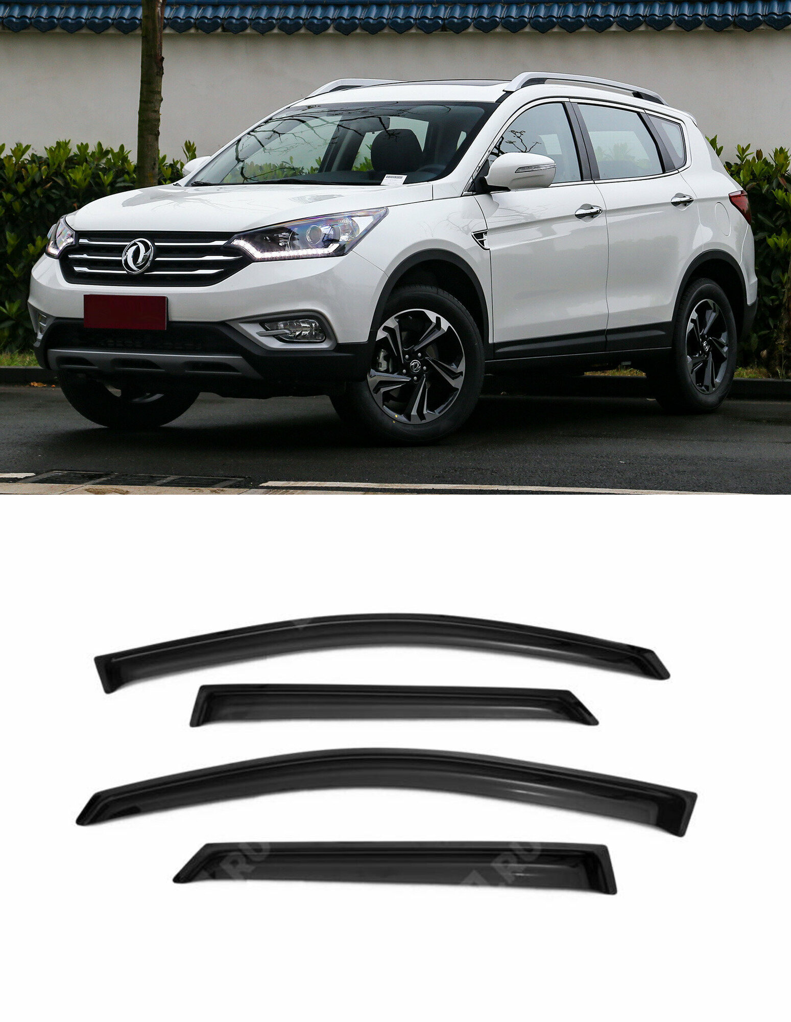 Дефлекторы боковых окон DongFeng AX7 2015-