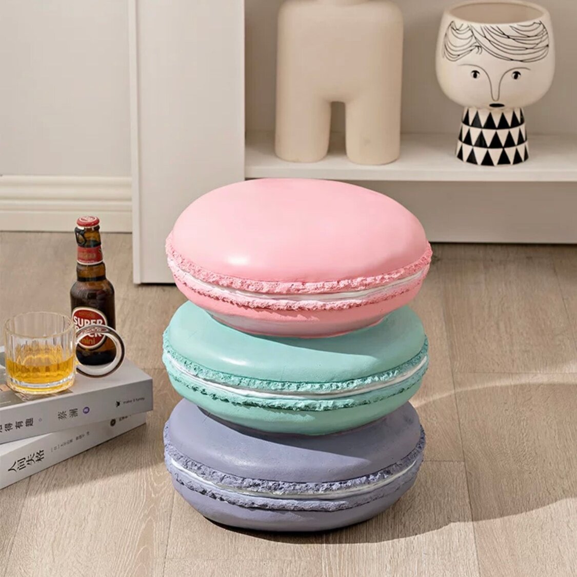 Интерьерный пуф Sweets (Макаронс)