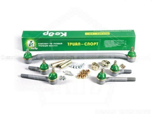 Комплект тяг рулевой трапеции ваз 2121 кедр триал спорт ! (2121-3414010/38/56/54)