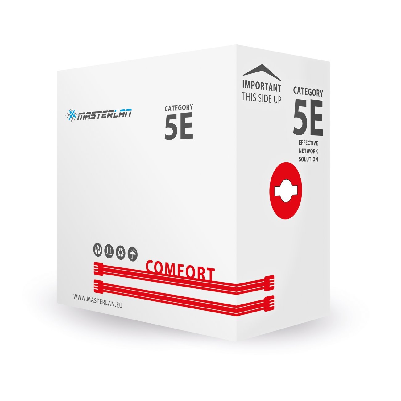 Кабель MasterLan Comfort FTP wire outdoor Cat5e, PE, 24AWG, 1 метр