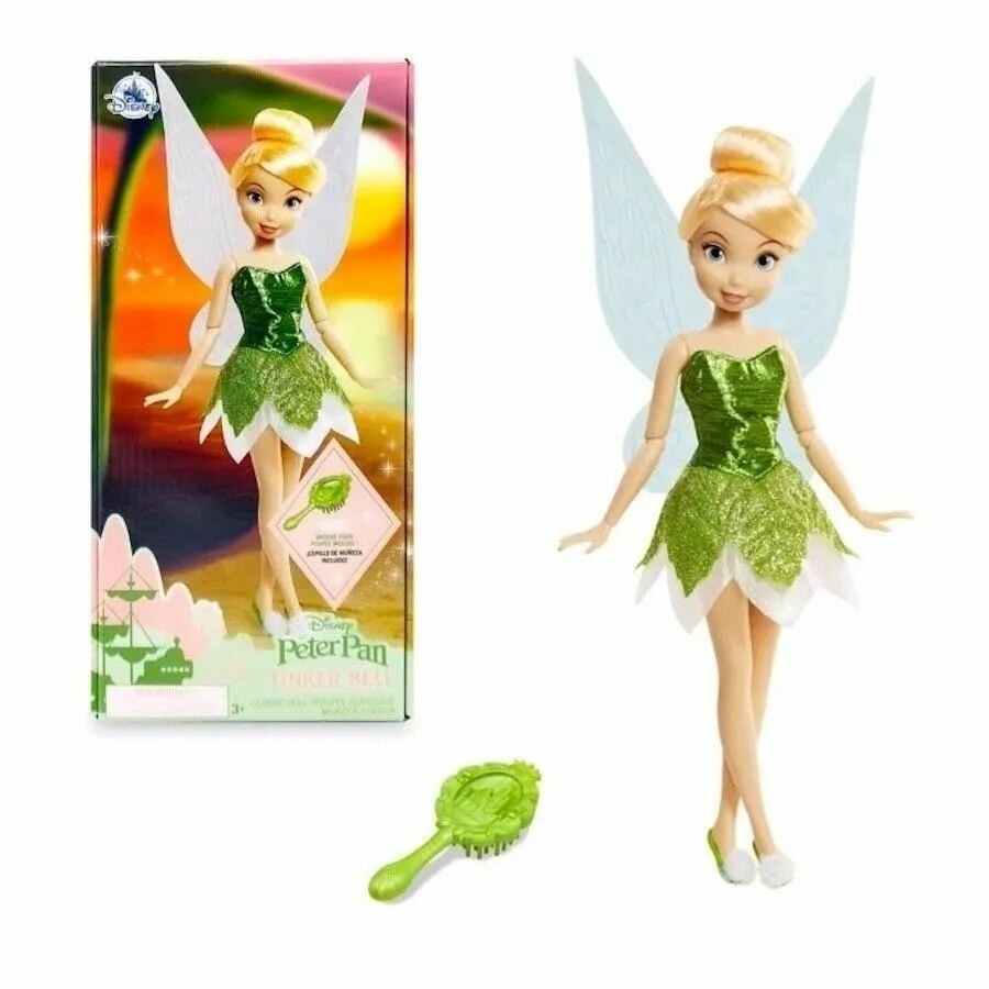 Динь Динь Фея Кукла Тинкер Белл из мультфильма Питер Пэн Tinker Bell