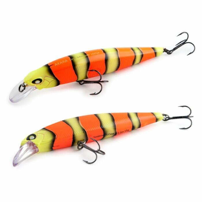 Воблер Akara Best Minnow 110SP 17гр. (3/5 oz 4,3 in) A70