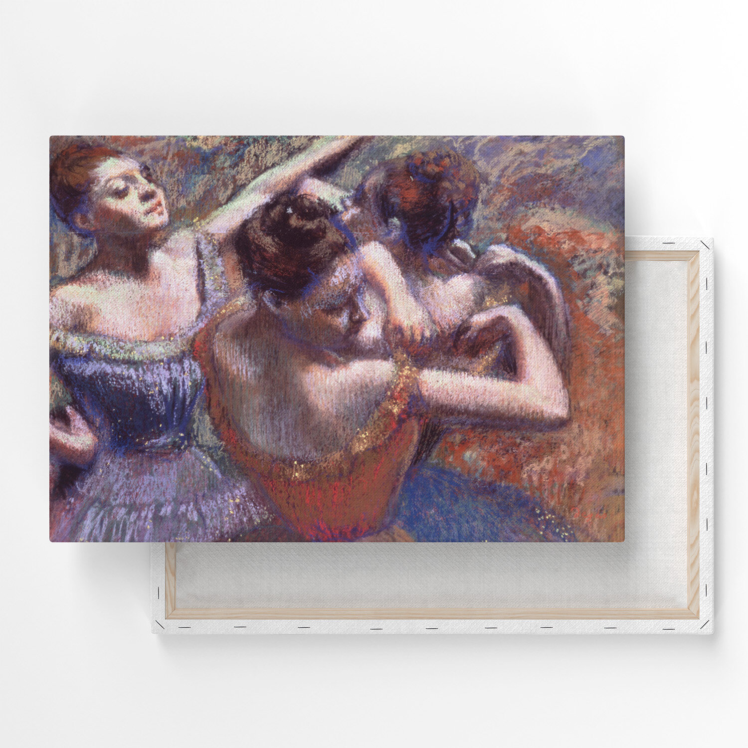Картина на холсте, репродукция / Дега Эдгар - Dancers / Размер 30 x 40 см