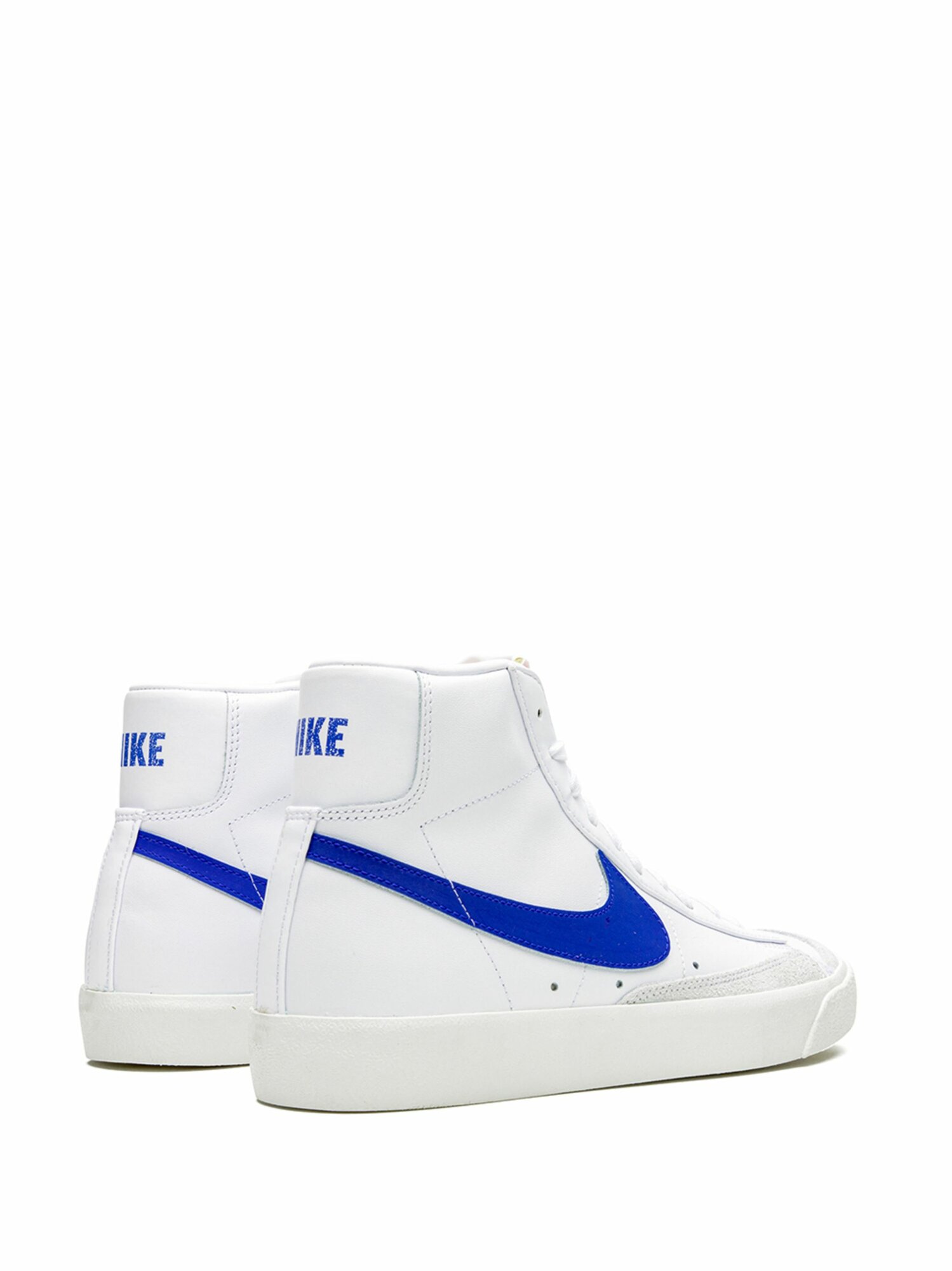 Кроссовки NIKE Blazer Mid '77, размер 5 US, бежевый/белый — фото 1