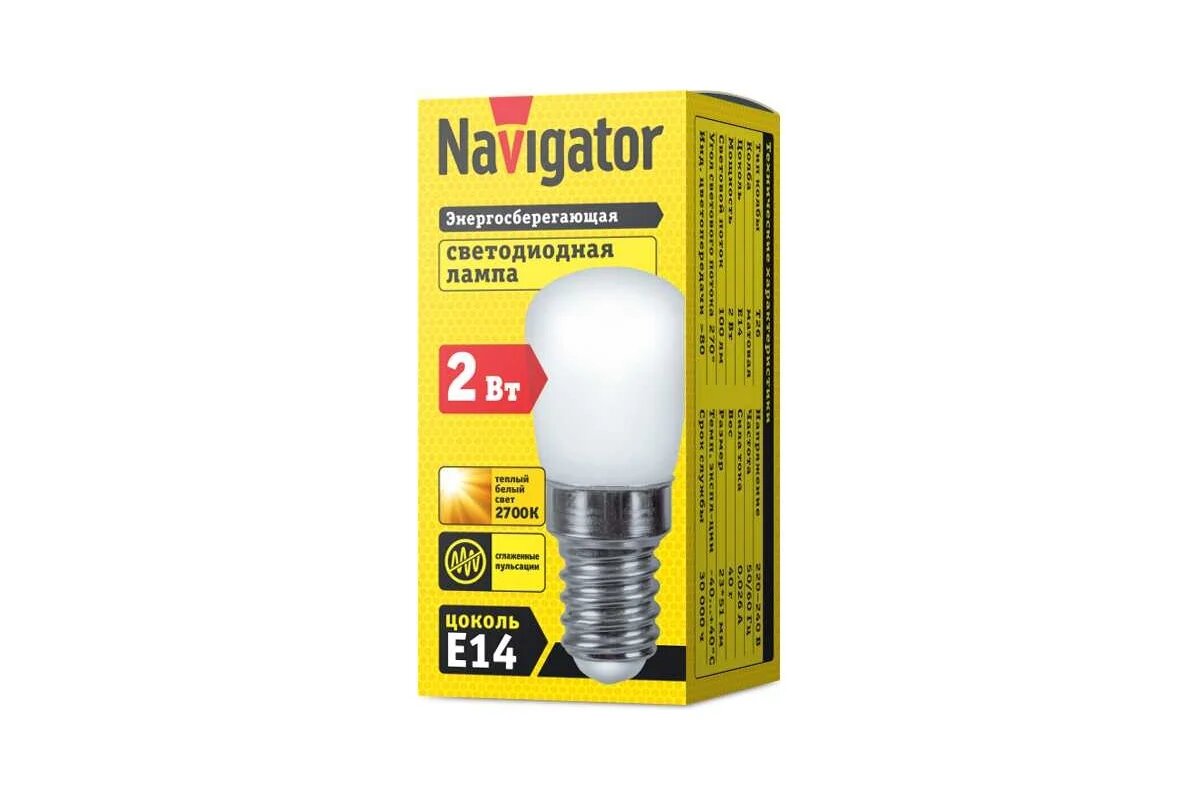 Navigator Лампа NLL-T26-230-2.7K-E14 71354