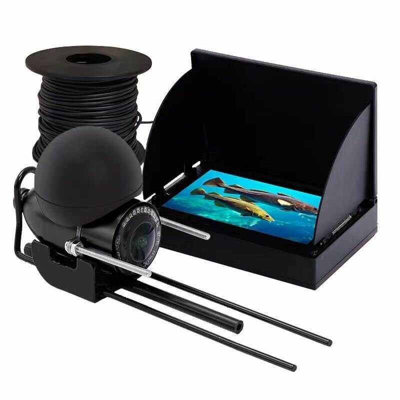 Подводная камера, летняя/зимняя рыбалка, экран 4,3 дюйма, видеокабель 20 м