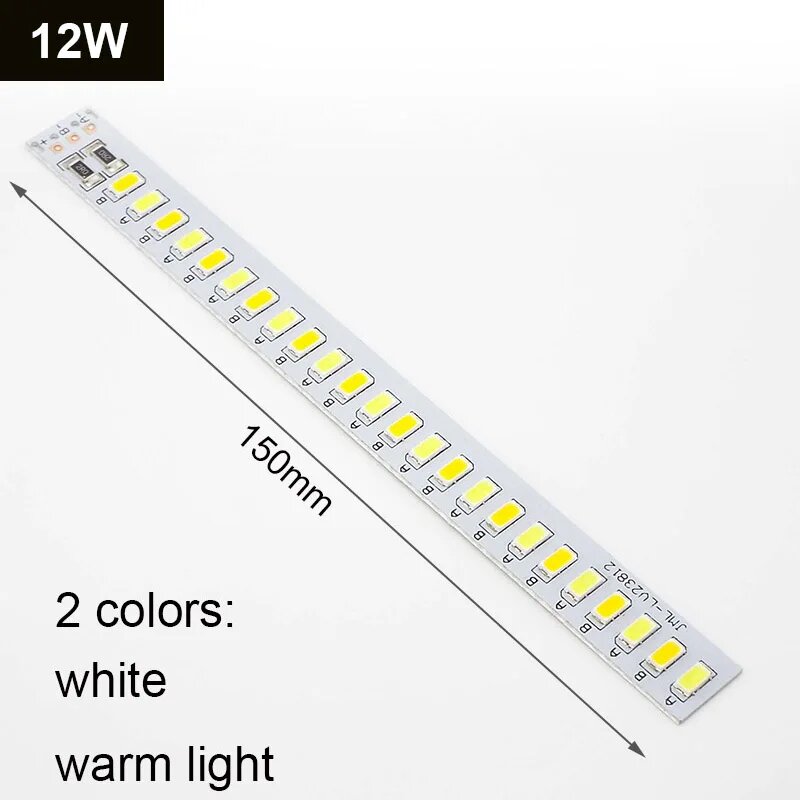 Светодиодные чипы QvvCev для DIY лампы белый теплый белый 12w warm andwhite