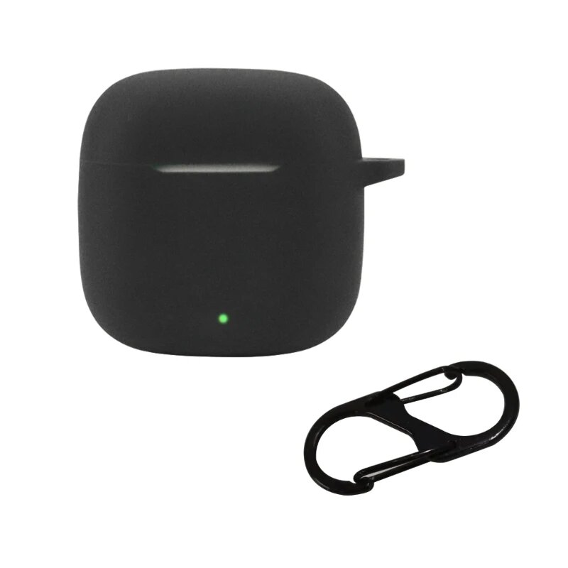 Черный чехол для Huawei FreeBuds SE 2 с карабином