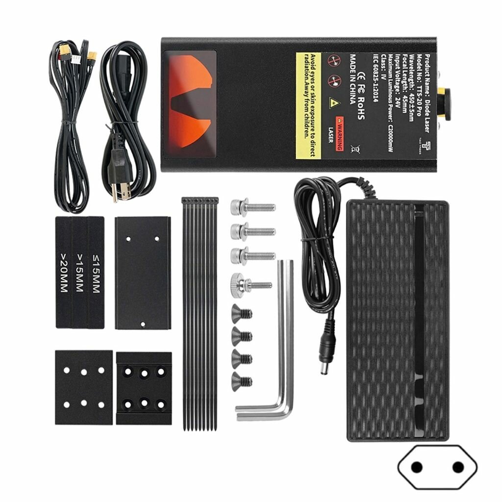 TTS 20 PRO 130W Лазерный модуль 20W - набор