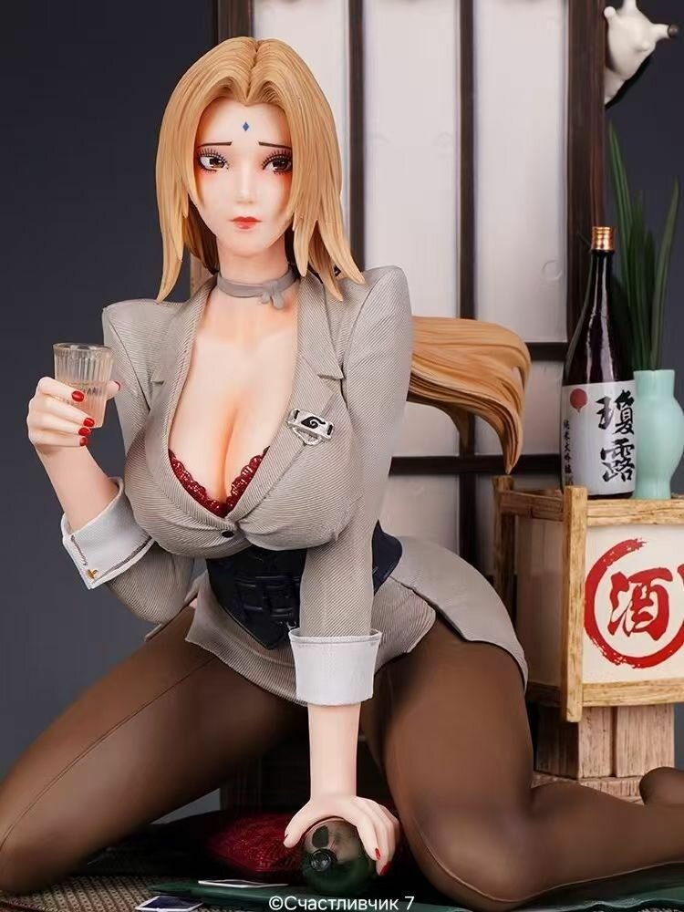 Naruto Фигурка /Tsunade,30cm статуэтки фигурки интерьер товары — фото 1