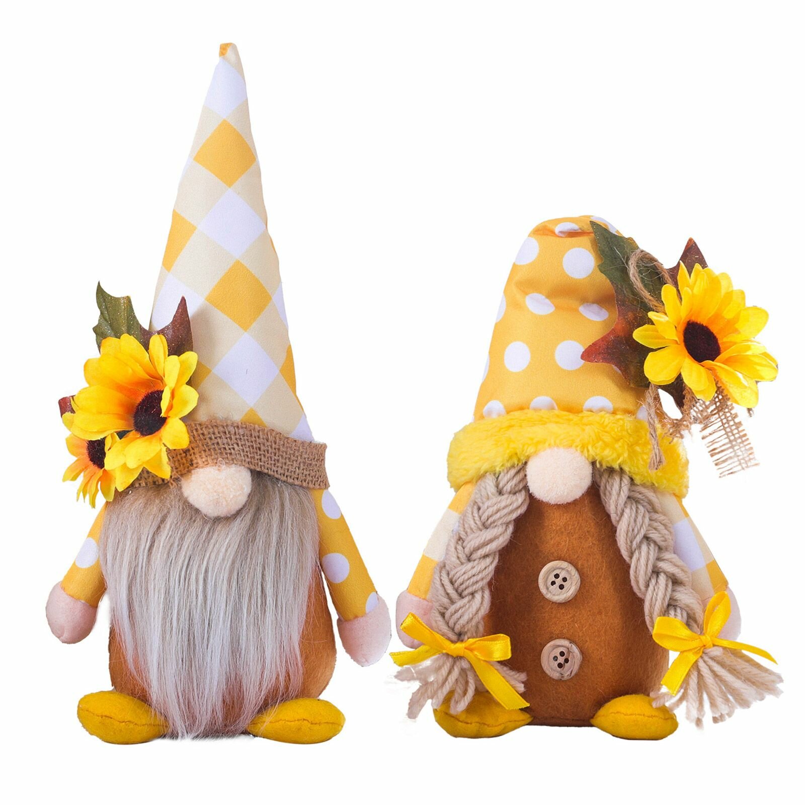 Кукла Гном Подсолнух, - Пара