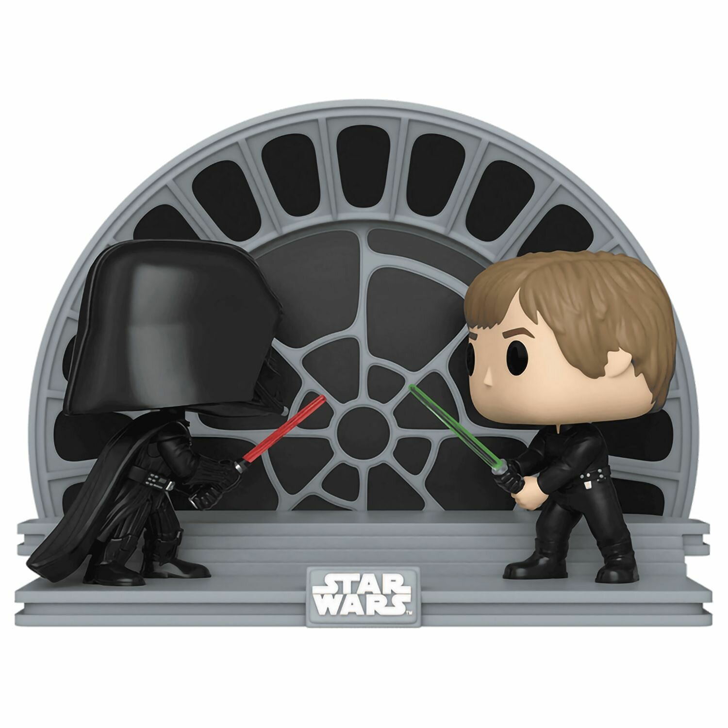 Фигурка Funko POP! Moment Bobble Star Wars Ep 6 RotJ 40th Darth Vader VS Luke Skywalker (612)