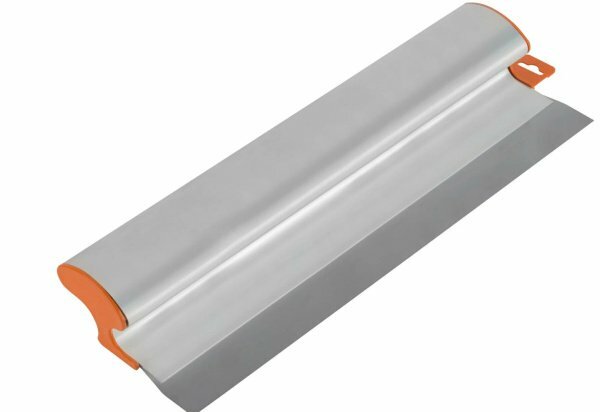 Шпатель-Правило Профи, нержавеющая сталь с алюминиевой ручкой 400 мм