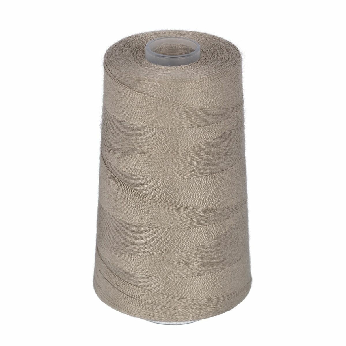 Нитки ПНК им. Кирова Швейные, армированные, 2500 м, №6004 (086), светло-серые (70 ЛЛ)