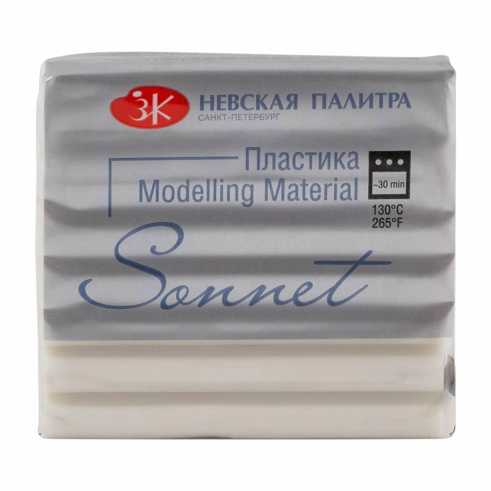 Пластика Сонет Белая, 56 г, ЗХК