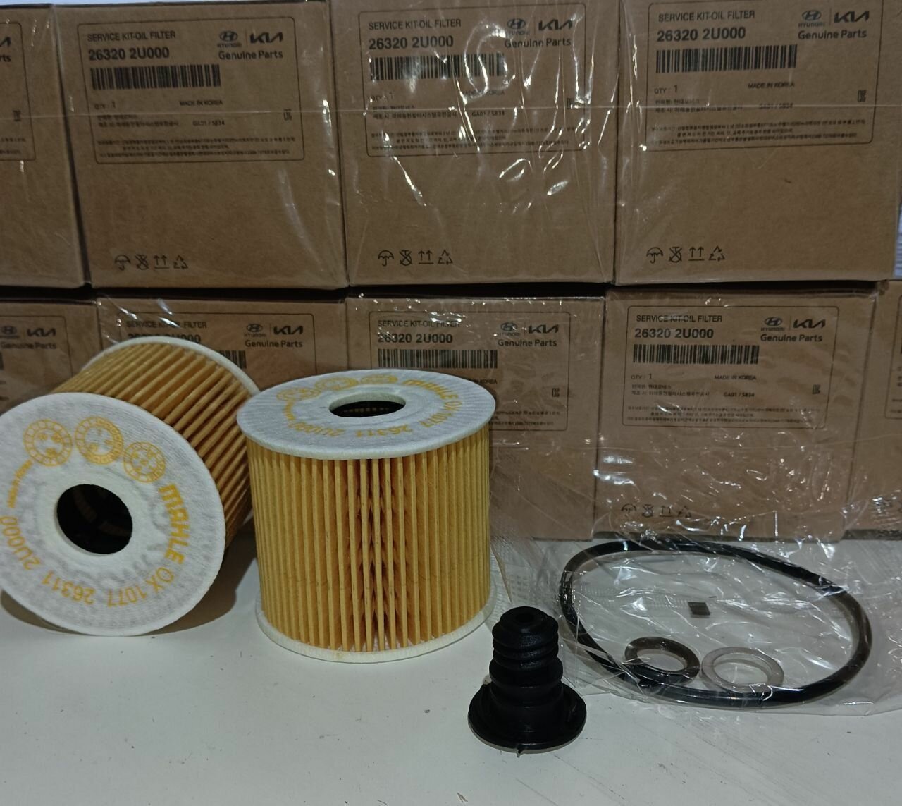 Hyundai-KIA Фильтр масляный 263202U000