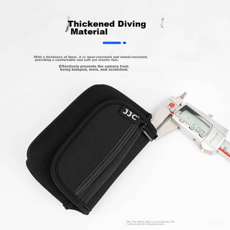 JJC Compatible Camera Bag for Sony RX100m3/m6 ZV1 Inner Case, Canon G7X2 G7X3 Protective Cover, Ricoh GR3x Fuji XF10 Storage Pouch Accessory