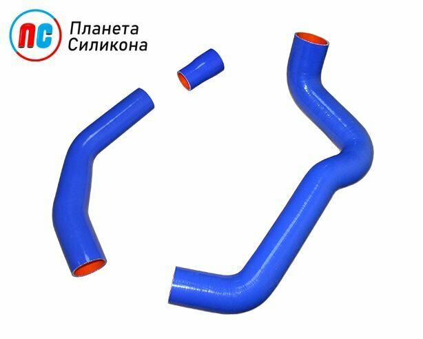 Силиконовые патрубки интеркулера Ford Transit 155 л. с. FT300 (комплект 3 штуки)