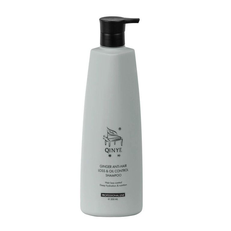 QINYE Ginger Anti-Hair Loss & Oil Control Shampoo Шампунь против выпадения волос 300 мл