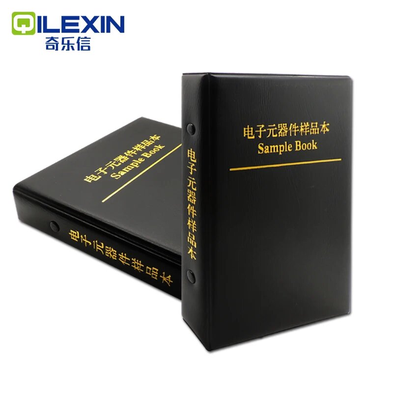 Комплект резисторов Книга SMD 0805 Ассортимент резисторов 0201 0402 0603 1206 1% FR-07 170 значений 400 значений 0R-10M Smd Книга образцов DIY, 0805 170valuesX25pcs