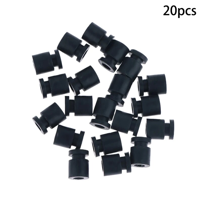 20 шт. Резиновые шарики демпфера M2/M3 MYPANDA для FPV квадрокоптера Черный, Black