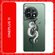 Чехол на OnePlus 11 / Ван Плас 11 с принтом Монохромная змея рисунок, прозрачный
