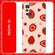 Чехол на Xiaomi Redmi 10 / Сяоми Редми 10 с принтом "Heart strawberries 1 - 14 ф...