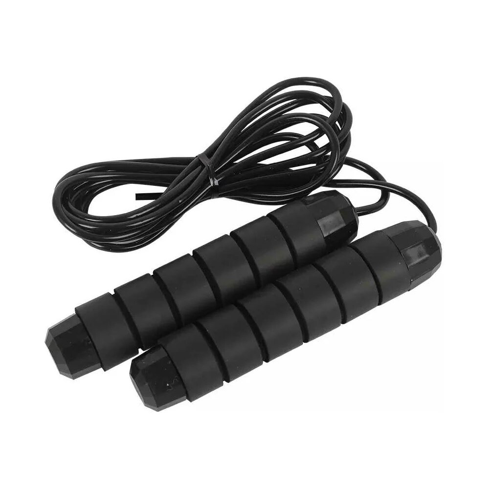 ZDK Скакалка утяжелённая черная 1201skakalka/black
