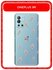 Чехол на OnePlus 9R / ВанПлас 9R с принтом "Цветущие веточки", прозрачный
