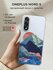 Чехол на OnePlus Nord 5 / Ван Плас Норд 5 с принтом "Закат в снежных горах", про...