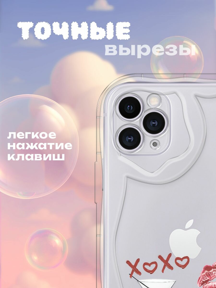 Чехол на Apple iPhone 11 Pro / Айфон 11 про с принтом xoxo lucky girl 2 — фото 1