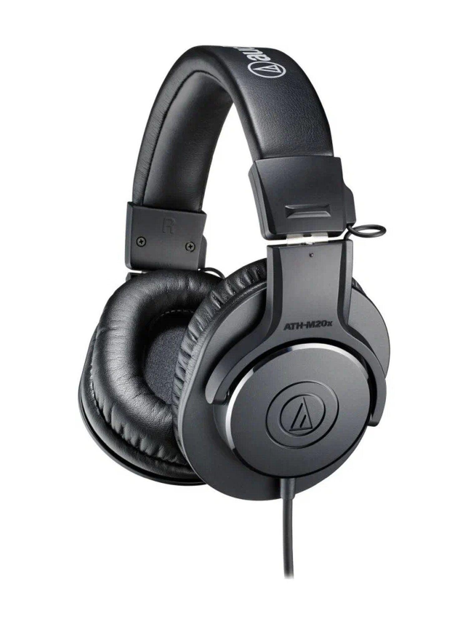 Наушники Audio-Technica ATH-M20X, мониторные, оголовье, кабель 3 м, черные