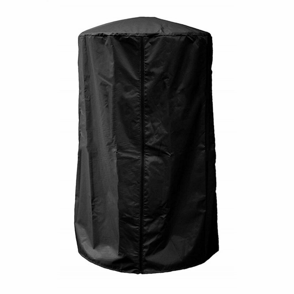 Standup Patio Heater Duste Cope Водонепроницаемый с Oxford Cloth Zipper 24.02x37.99 ', Черный