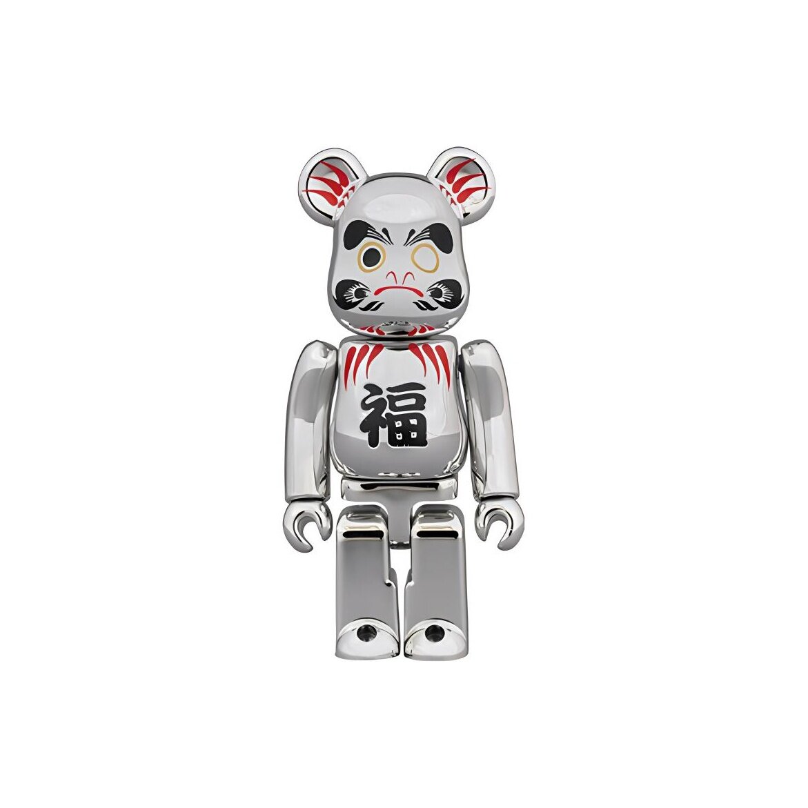 BE@RBRICK Dharma Collection Удача Серебряный Покрытый Прозрачный Слепой Бокс на Карточке 100%