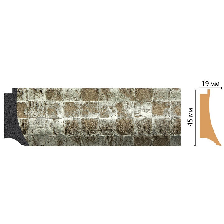 Багет Decomaster FM5-4 В45хШ19хД2850 мм / Декомастер.