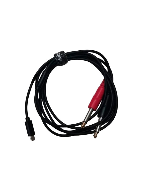 Кабель акустический Type-C-2х6.35мм, 1.5м, Soundking BUJ004(1.5m)