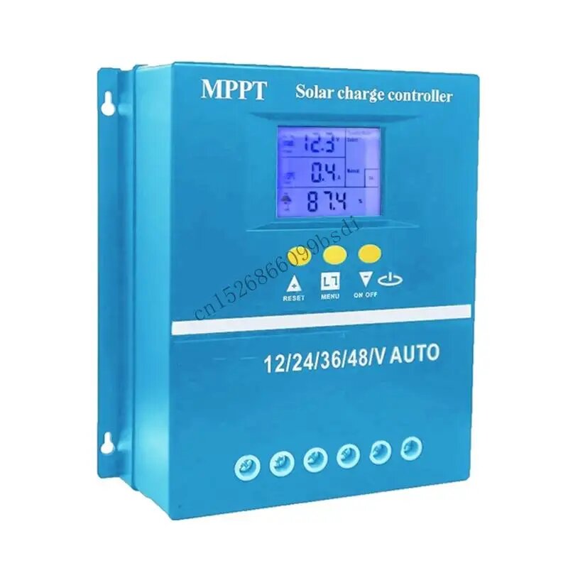 MPPT Солнечный контроллер заряда с ЖК-дисплеем 100/80/150/200A 80A