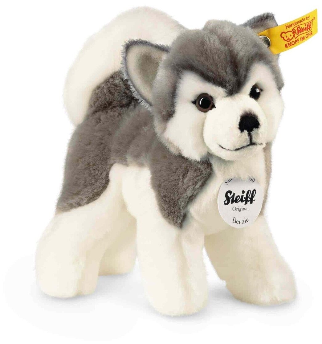 Мягкая игрушка Steiff Bernie husky (Штайф хаски Берни 17 см)