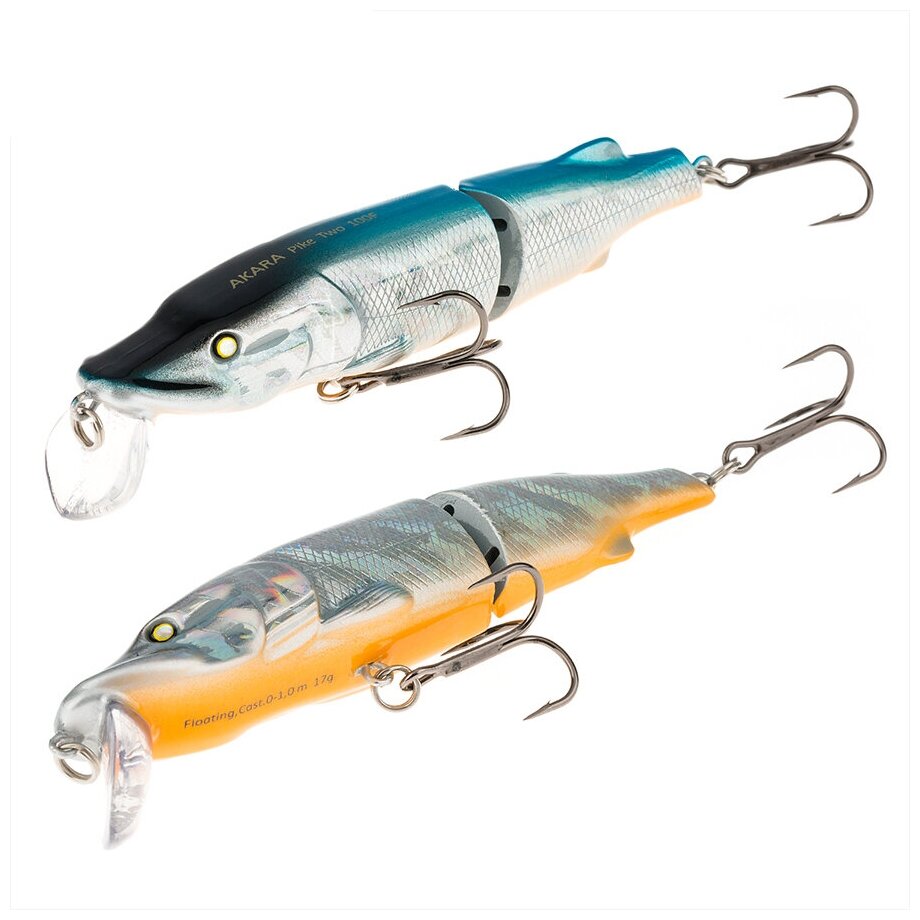 Воблер Akara Pike Two 100F 17 гр. (3/5 oz 3,9 in) A82