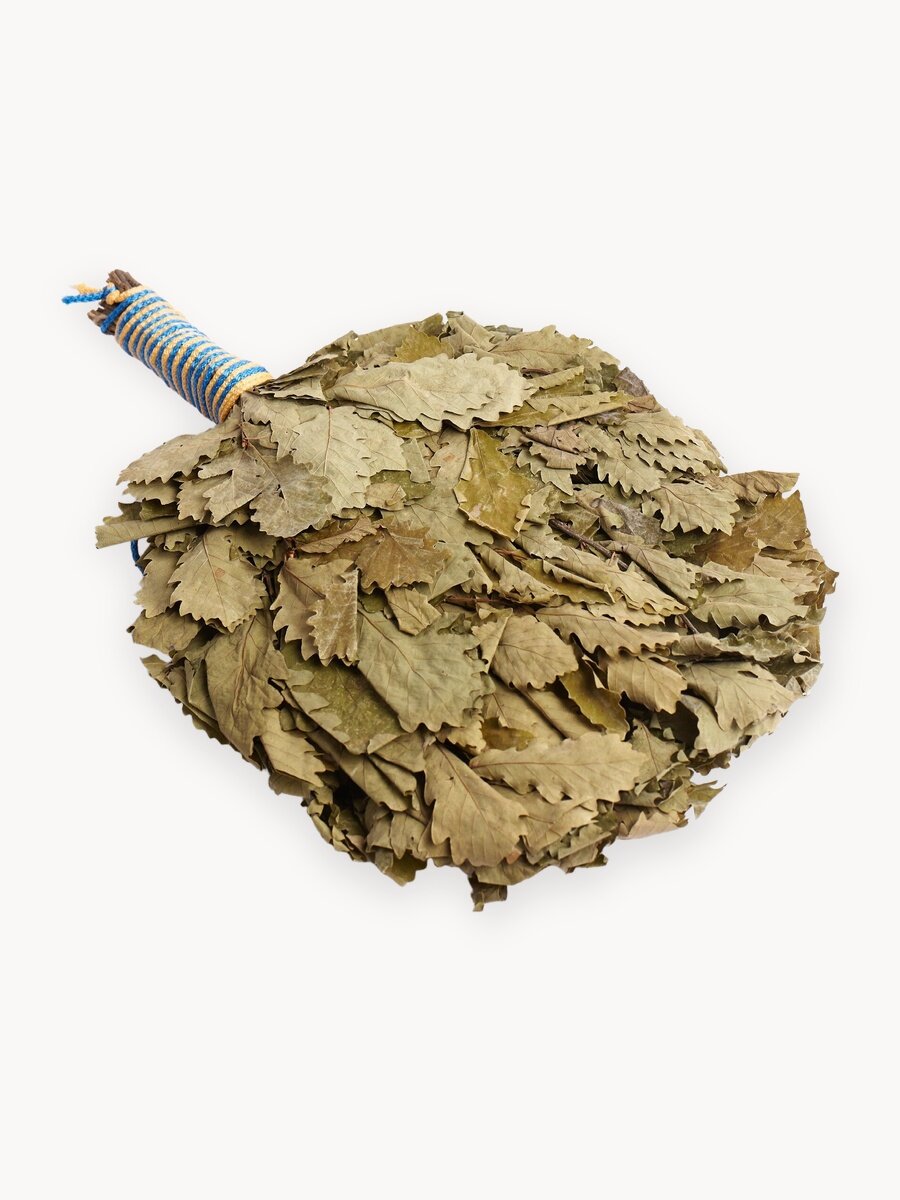 Дубовый веник для бани, Подарочный, отборный, из поросли, для банщика 2 шт.