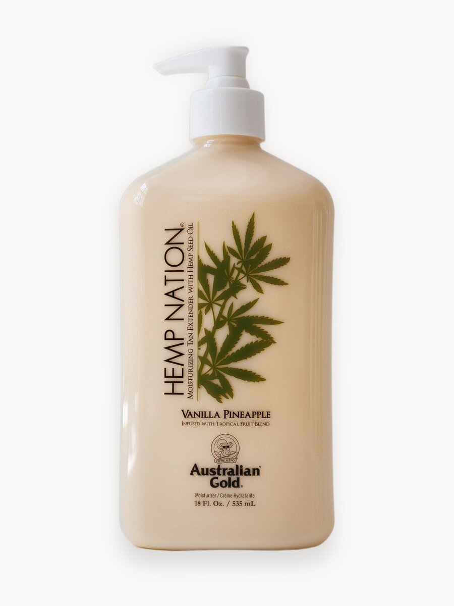 Australian Gold Hemp Nation Vanilla Pineapple, увлажняющий крем для тела